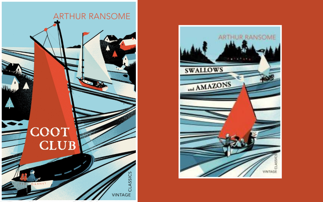 Three Arthur Ransome books - www.writingredux.com