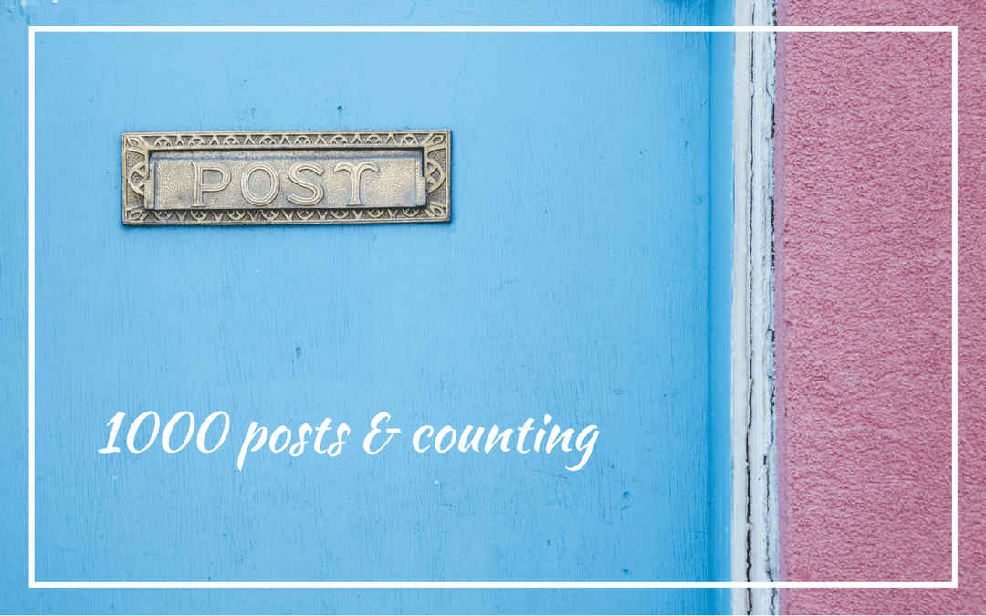 A thousand posts and counting - www.writingredux.com