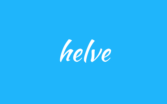 Helve - www.writingredux.com
