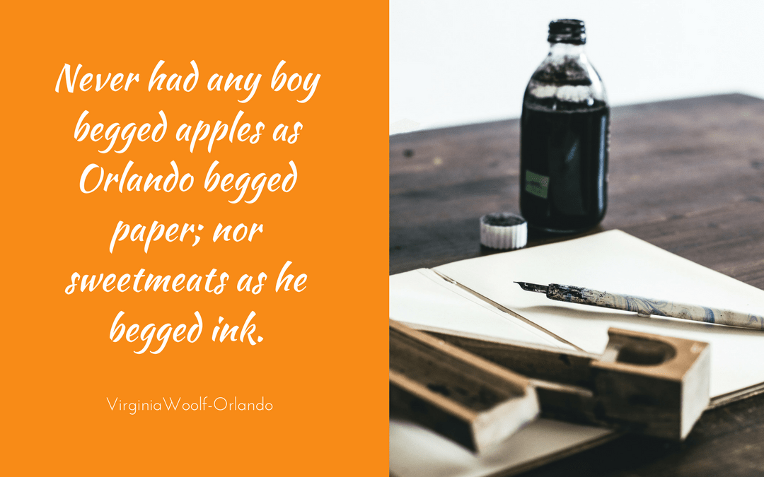 Inkhorn in one hand, pen in the other - www.writingredux.com