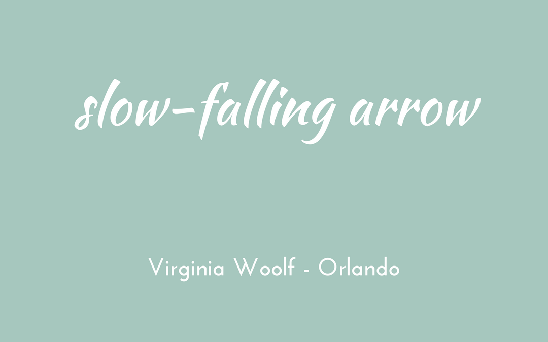 Slow-falling arrow - www.writingredux.com