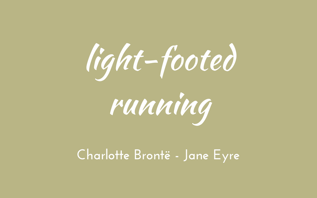 Light-footed running - www.writingredux.com