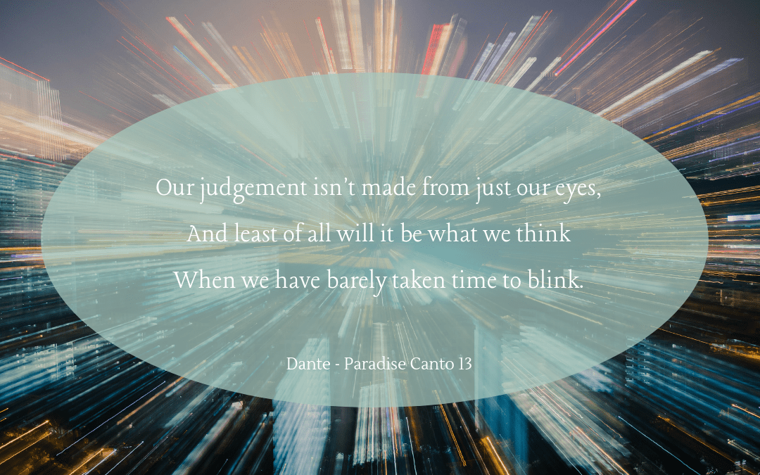 Beware rash judgement - www.writingredux.com